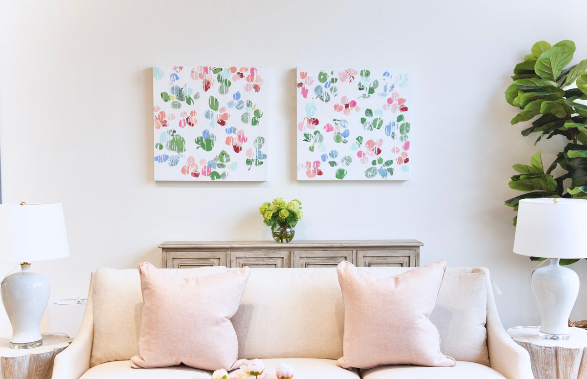 spring into life 2 30x30" – Ellen Schuster Art