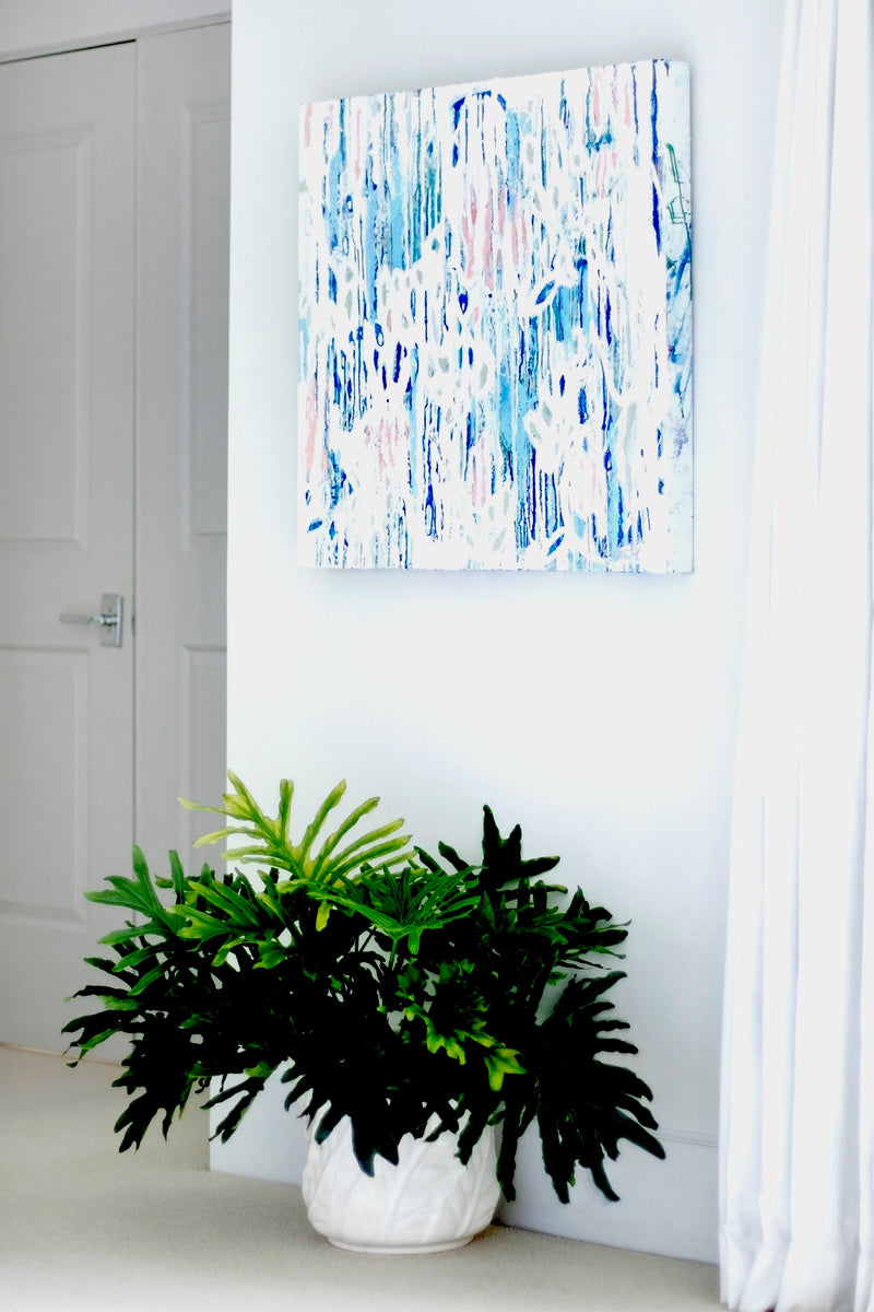 sassafras 30x30" – Ellen Schuster Art